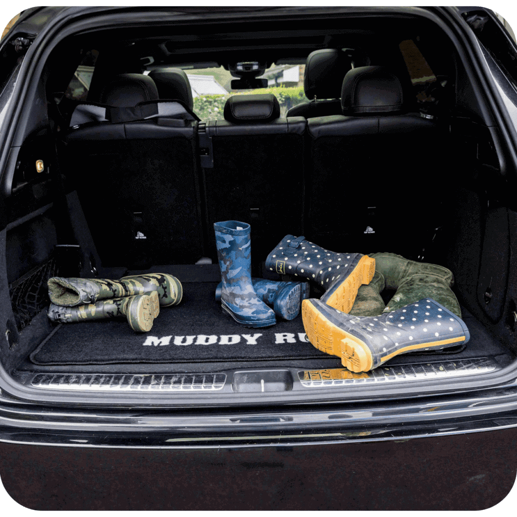 Footwell Rug: Washable Car Mat & Footwell Protector | Muddy Rug